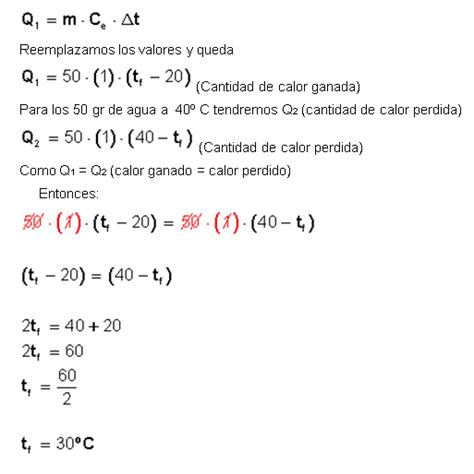 Equilibrio Térmico