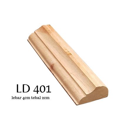 Jual Lis Kayu Wall Moulding Molding Wainscoting Lis Dinding Profil Kayu
