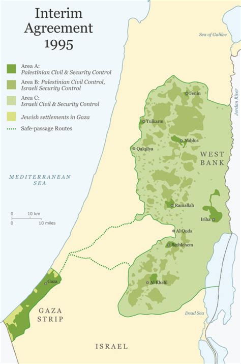 Palestina Oggi Cartina Geografica