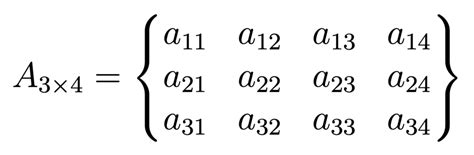 matrices in latex latex