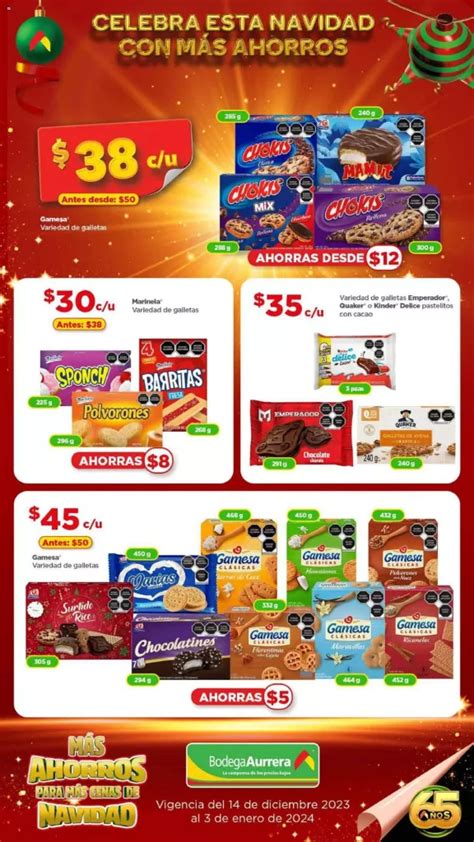 Folleto Bodega Aurrerá Ofertas de Navidad y Año Nuevo 2024