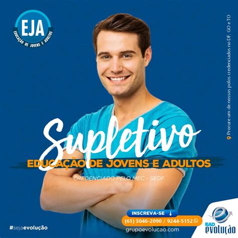 Supletivo EJA a Distância Evolução EAD