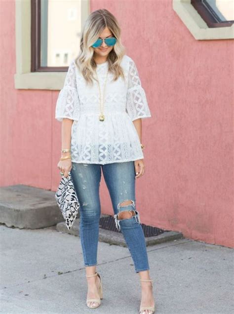Introducir 70 Imagen Elegante Outfit Con Blusa Blanca Abzlocal Mx