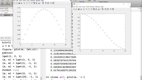 gauss quadrature with a matlab function youtube