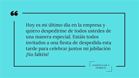 Mensajes de jubilación ideas únicas y personalizadas Currículum y