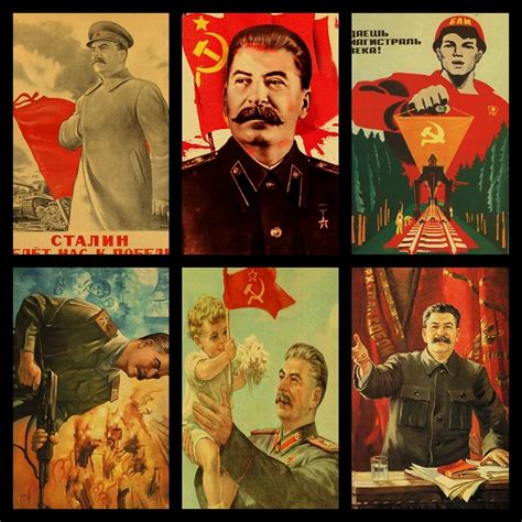 Soviet Propaganda Posters Stalin