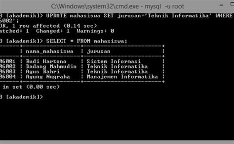 4 apa itu bahasa manipulasi data dalam sql menggunakan perintah select insert update delete di