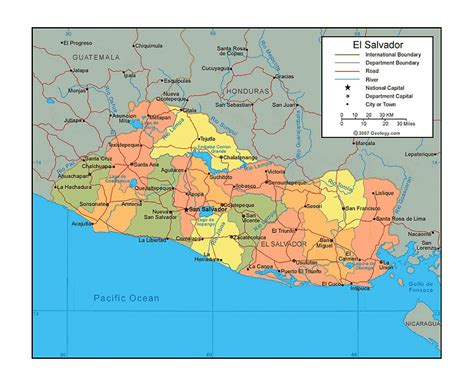 Maps Of El Salvador Collection Of Maps Of El Salvador North America