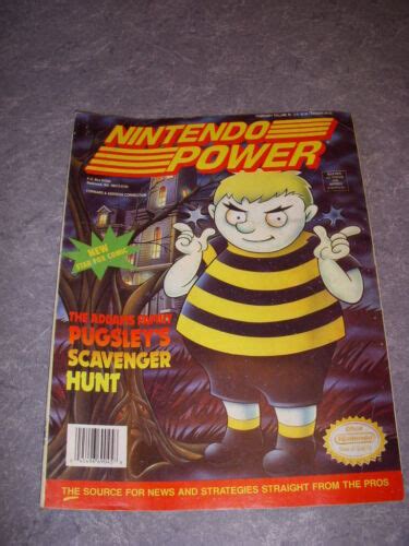 NINTENDO POWER Magazine 45 FEBRUARY 1993 STAR FOX POSTER PUGSLEY
