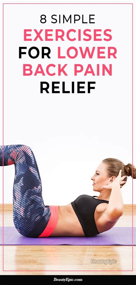 Best Exercises For Lower Back Pain Relief Artofit