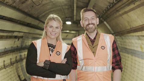 Secrets Of The London Underground Continues On Yesterday As Tim Dunn