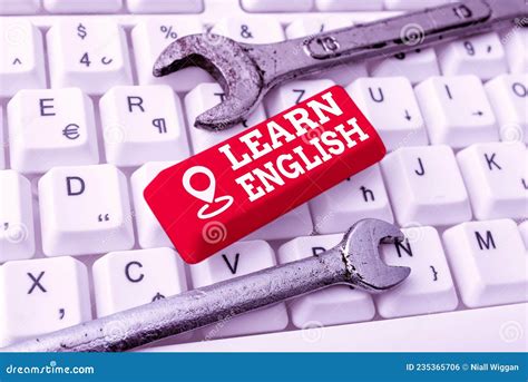 Conceptual Display Learn English Business Concept Gain Acquire