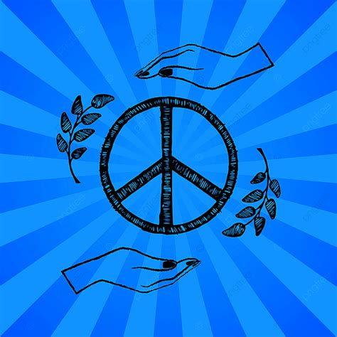 Peace Day Poster Vector Hd Images International Peace Day Poster With