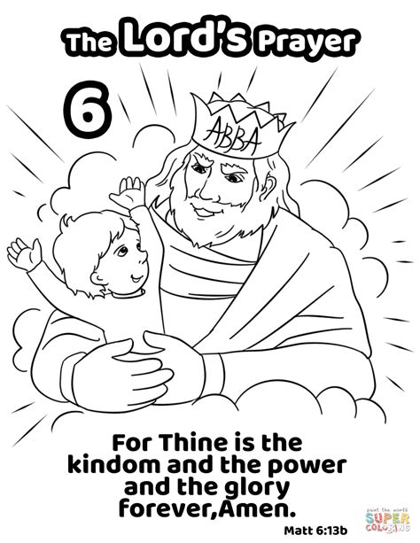 Free Printable Lord S Prayer Coloring Pages Free Printable