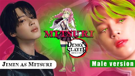 BTS Jimin As Demon Slayer Mitsuri Male Version Mitsuri Park Jimin