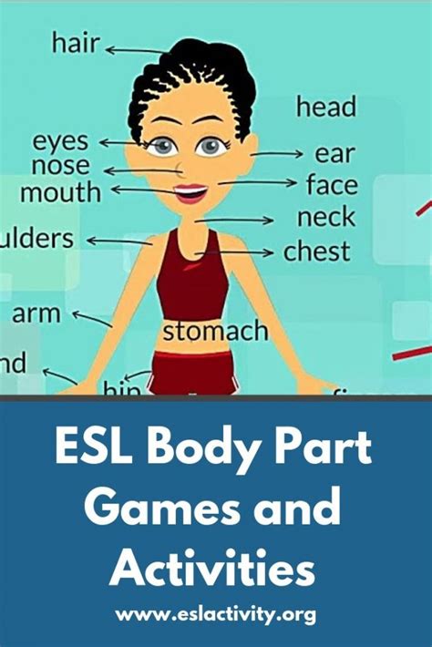 Esl Body Parts Games Activities Body Parts Esl Worksheets Artofit