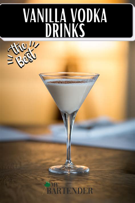 Vanilla Vodka Recipes Vanilla Vodka Drinks Alcohol Drink Recipes