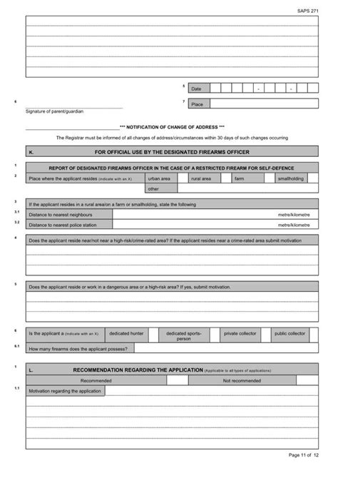 Saps 271 Application Form Fill Out Printable PDF Forms Online