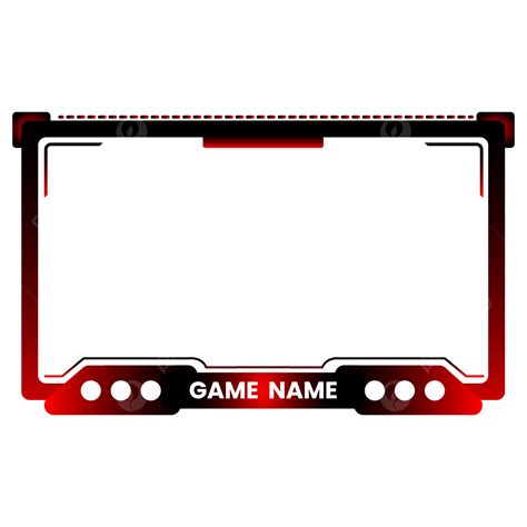 Twitch Clipart Hd PNG Vector Twitch Overlay Design Template Overlay