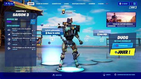 Ps Fr Live Live D Tente Fortnite Fait Ta Pub Avec Les Modo Et Les