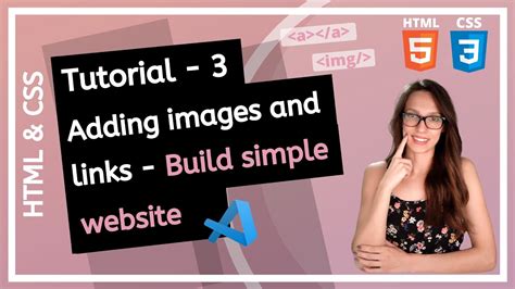 HTML CSS How To Add Image And Link How To Build A Website Step By