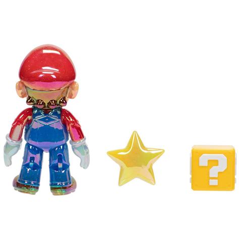 Jakks Pacific Figura Star Power Mario Gold Super Mario Bros Cm