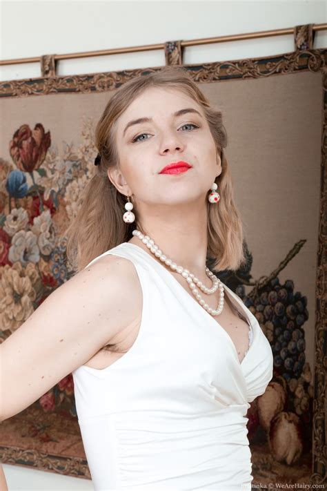 Red Lipped And Elegant Kristinka Strips Naked To Flaunt Hairy Armpits And Beaver 2 Porn Pic Eporner