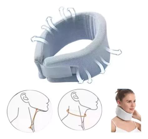 Collarín Cervical Ortopédico Blando Suave Unisex Cómodo Meses sin interés