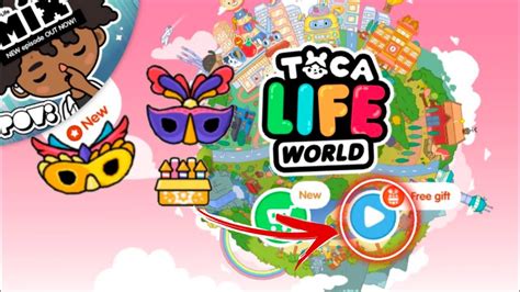 NEW FRIDAY FREE GIFT In Toca Life World Friday Gifts Toca Boca Free