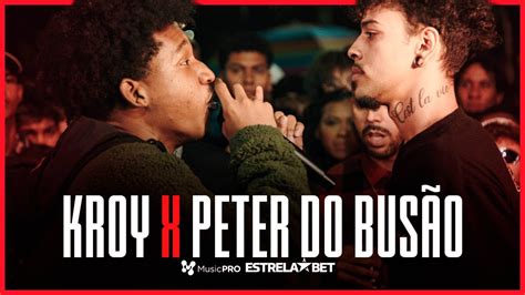 PETER DO BUSÃO X KROY SEGUNDA FASE 351ª BATALHA DA ALDEIA YouTube