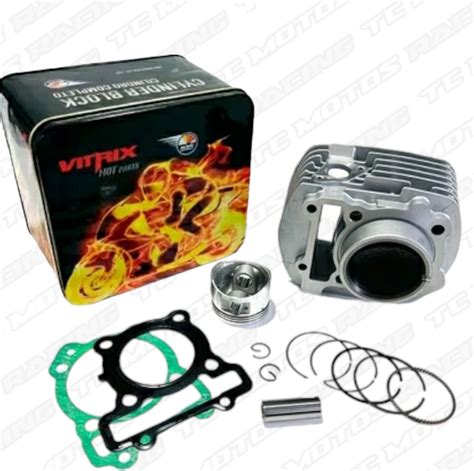 Kit Cilindro Xtz 150 Repotenciado A 184 CC Vitrix TC MOTOS RACING