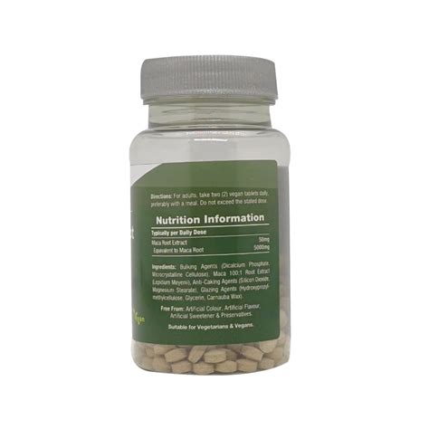 Horbaach High Strength Maca Root 5000mg 180 Capsules