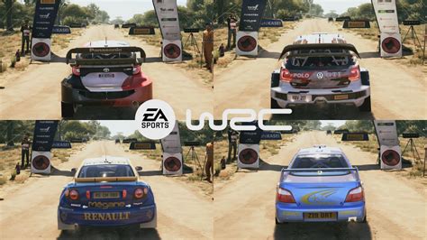 Ea Sports Wrc All Ultimate Cars Top Speed Engine Sounds Kps