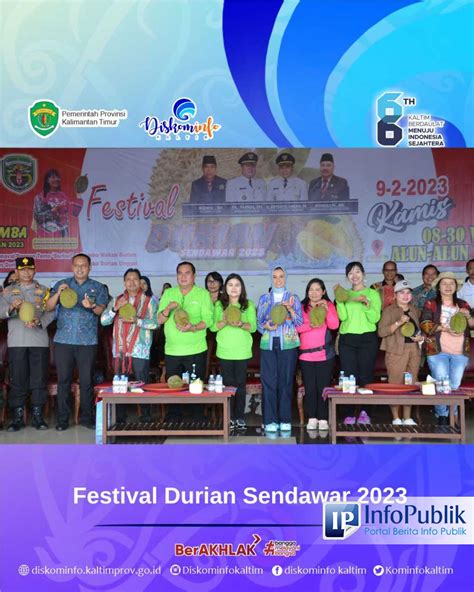 InfoPublik Pemkab Kutai Barat Gelar Festival Durian Sendawar 2023
