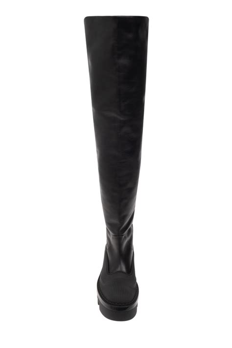 Chloé Knee High Leather Boots Womens Shoes Vitkac