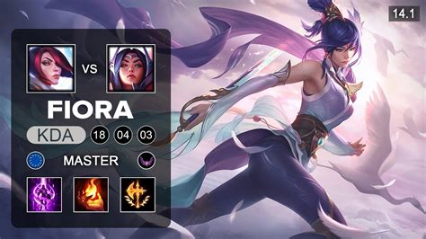 Fiora Vs Irelia Top EUW Master Patch 14 1 Season 14 YouTube