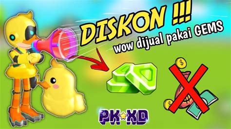 DISKONARMOR BEBEK PET DIJUAL PAKE GEMS DAN BUKA KOTAK BONUS PK