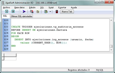 C Mo Crear Trigger En Mysql Server Disparadores Para Auditor A De
