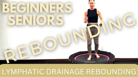Beginner REBOUNDING For SENIORS Lymphatic Drainage Rebounding Workout