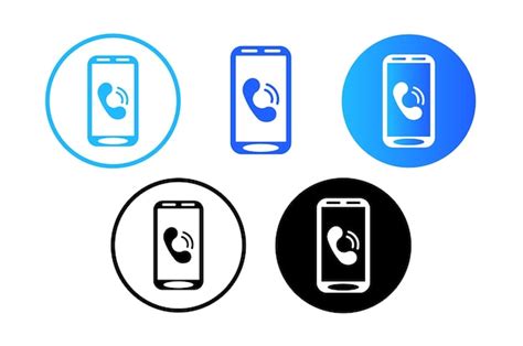 Icono De Llamada Telef Nica Vector Premium