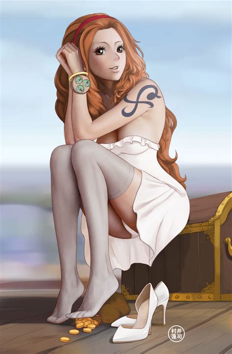 Nami One Piece Drawn By Murai Renji Danbooru