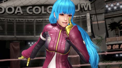 Blue Hair Cute Dead Or Alive Girl Kula Diamond Red Eyes Wallpaper Resolution1920x1080 Id