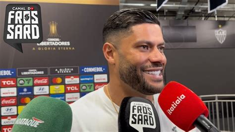 HULK ALISSON PEDRINHO SCARPA ZONA MISTA Atlético 4 x 0 Caracas