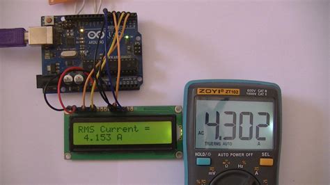 AC DC Current Measurement With Arduino And LTSR 25 NP 45 OFF