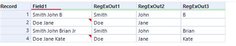 solved parsing name out with regex alteryx community