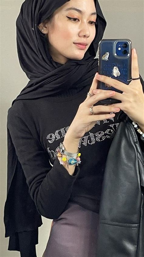 Halal Ootd Hijab Selfie Pinterest Inspo Meme Aesthetics Outfits