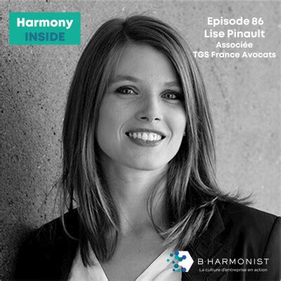 Harmony Inside La Culture D Entreprise En Action 86 Lise Pinault