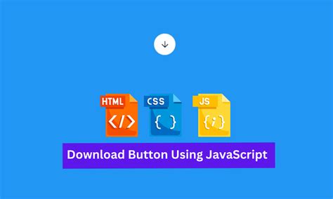 download button using html5 css3 and javascript