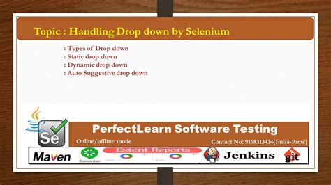 session 18 handling dropdown by selenium youtube