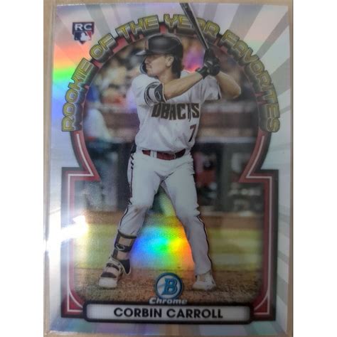 Corbin Carroll 球員卡 蝦皮購物